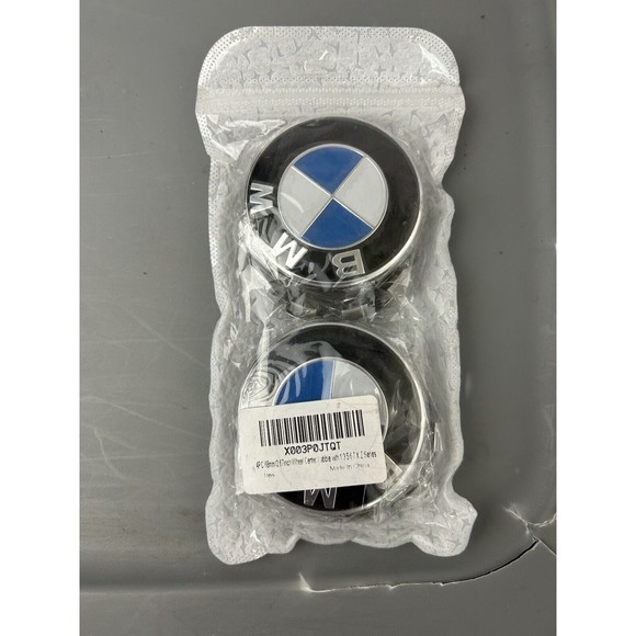 BMW | Other | Set 4x68mm For Bmw Wheel Center Caps Blue White Rim ...